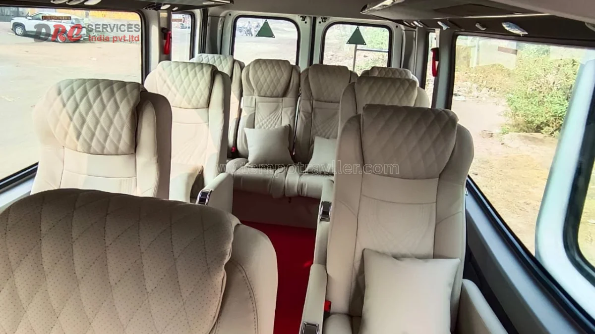 9, 12, 16 Seater Force Urbania Van on Rent at Best Rate